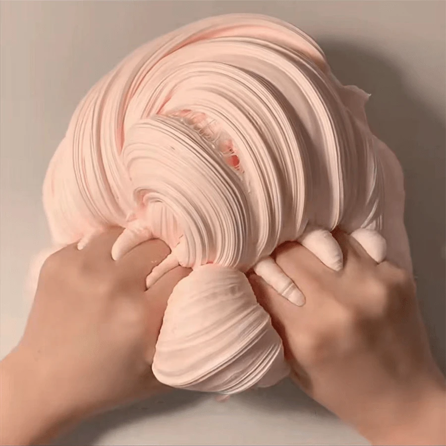 Fluffy Slime Crystal Clay Toys, Girls' Bubble Slime Mud, High ...