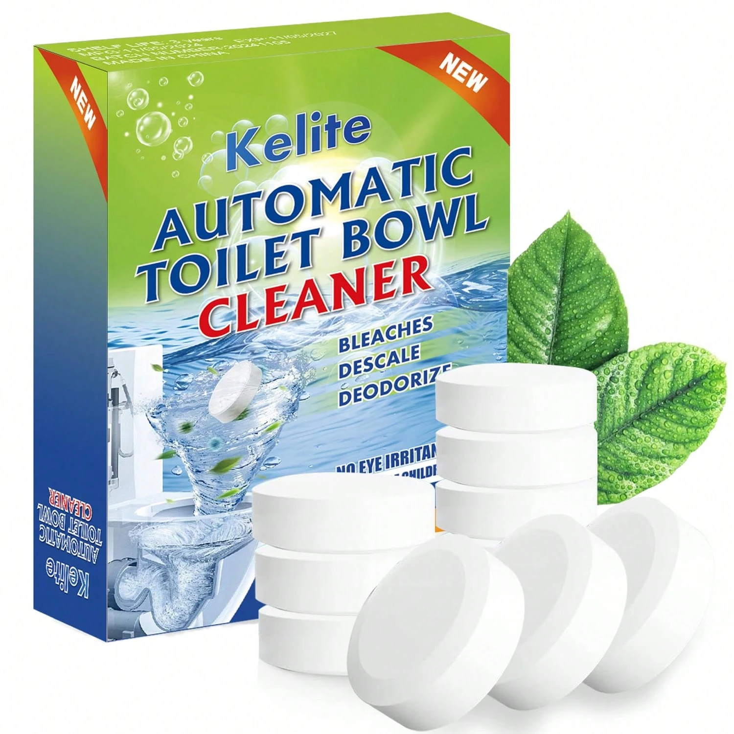 12 Pack,Toilet Bowl Cleaner, Toilet Cleaning Block, Toilet ...
