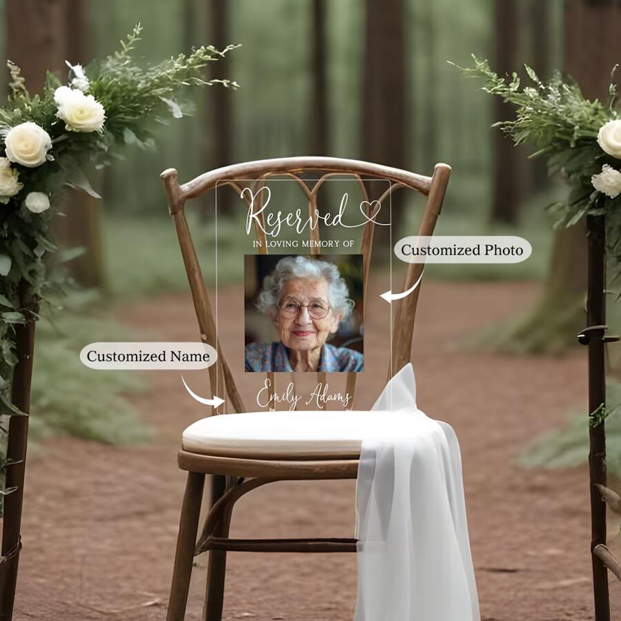 1 Pc Acrylic Sign In Loving Memory In Honor Of Those Who Are Dancing ...