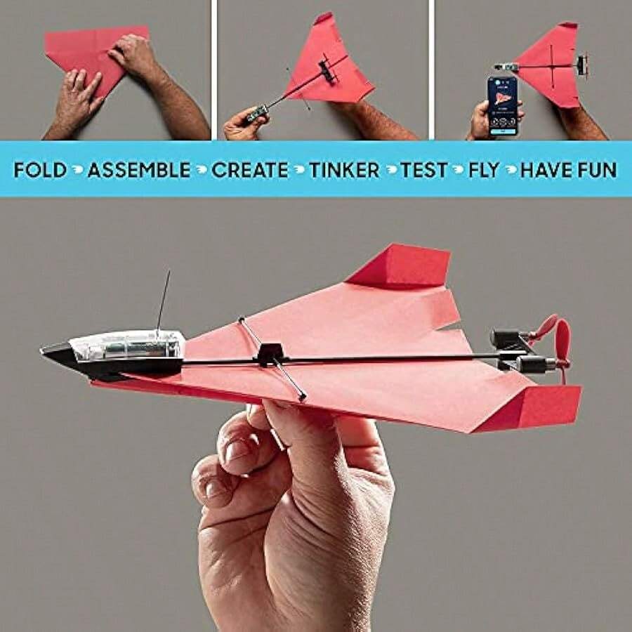 POWERUP 4.0 The Next-Generation Smartphone Controlled Paper Airplane ...