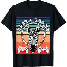 Zebra Gamer Controller Graphic Design For Gamer Kids T-Shirt | SHEIN USA