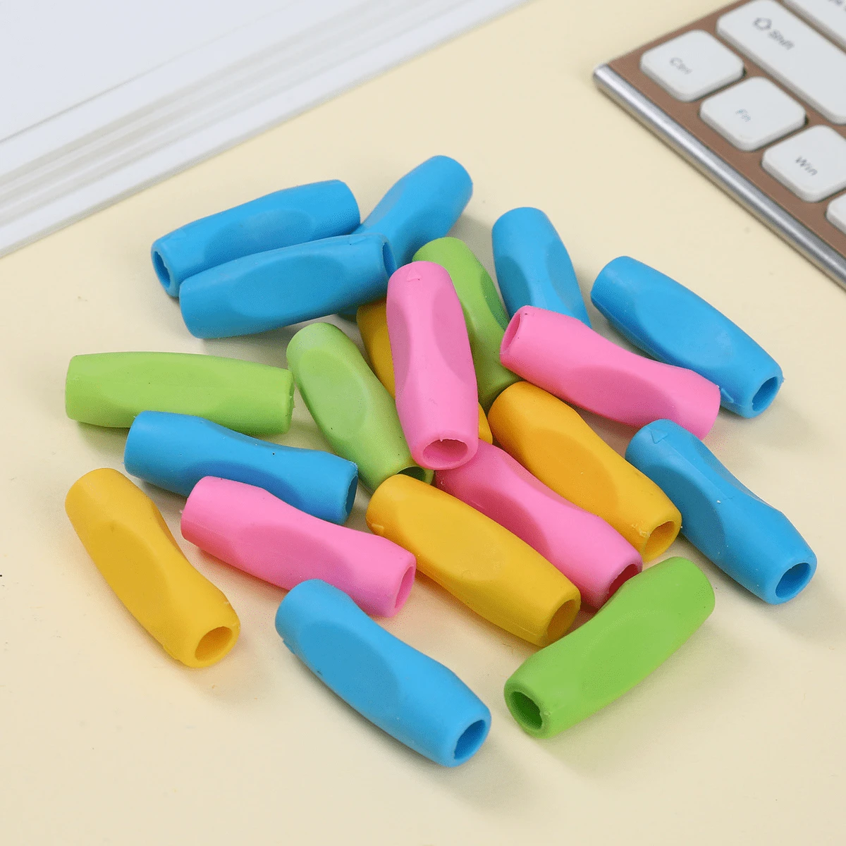 16pcs Kids New Pencil Grip Corrector, Student & Preschooler Silicone ...