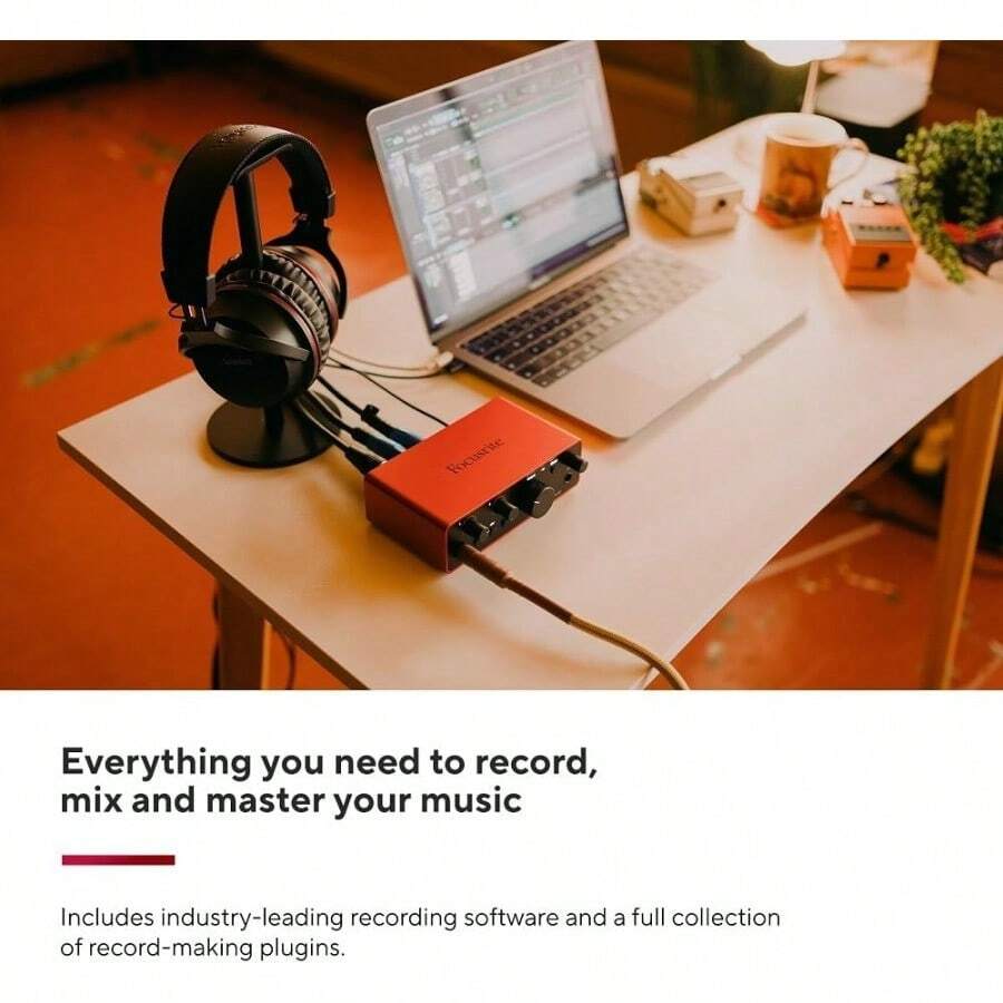 Focusrite Scarlett Solo 4th Gen USB Audio Interface For The Guitarist ...