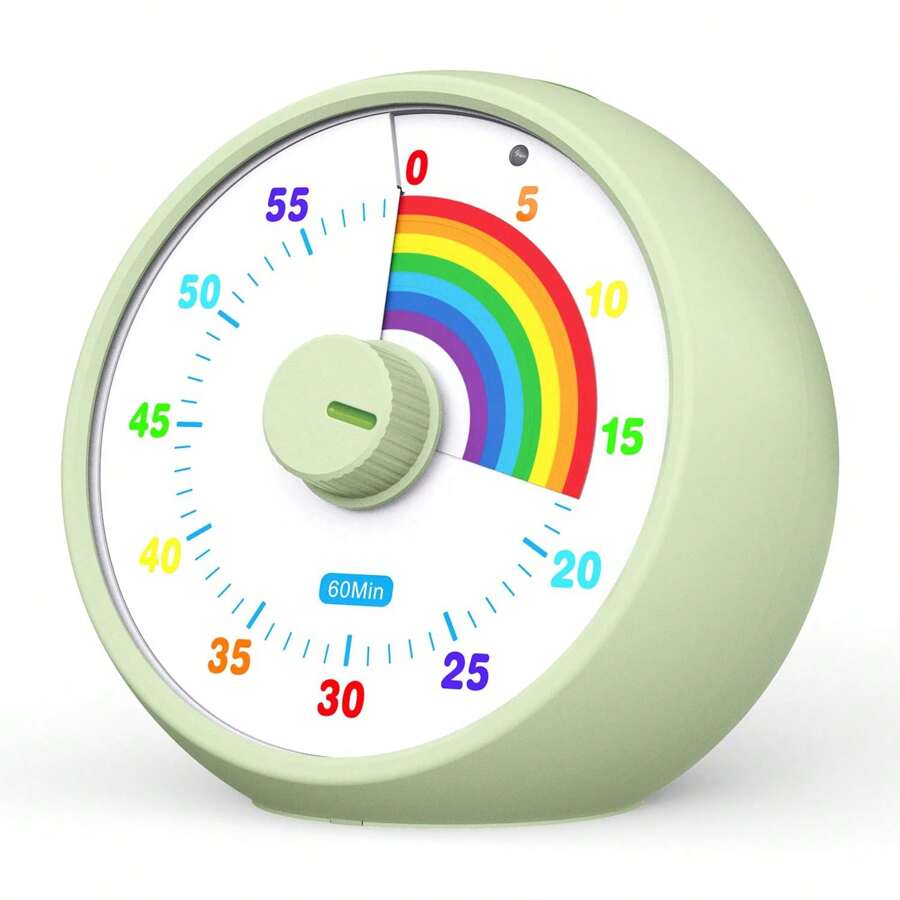 Visual Timer 60-Minute Countdown Timer For Classroom Office Kitchen ...
