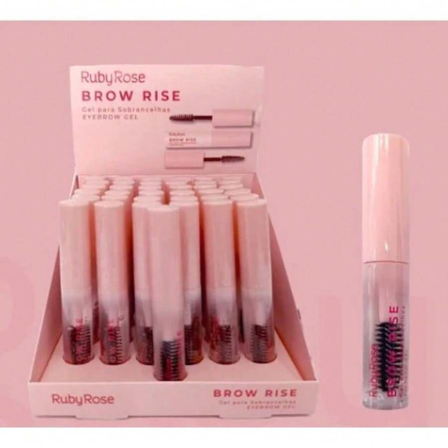Brow Rise Gel Para Sobrancelhas By Ruby Rose Linha Rosa HB-E2503 ...