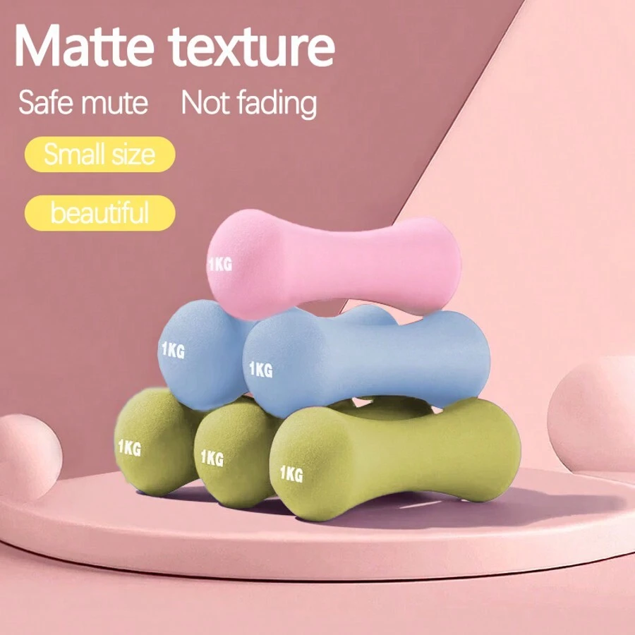 Dumbbells For Women Fitness Home Equipment Men Solid Pure Iron Combination Small Dumbbells For ...