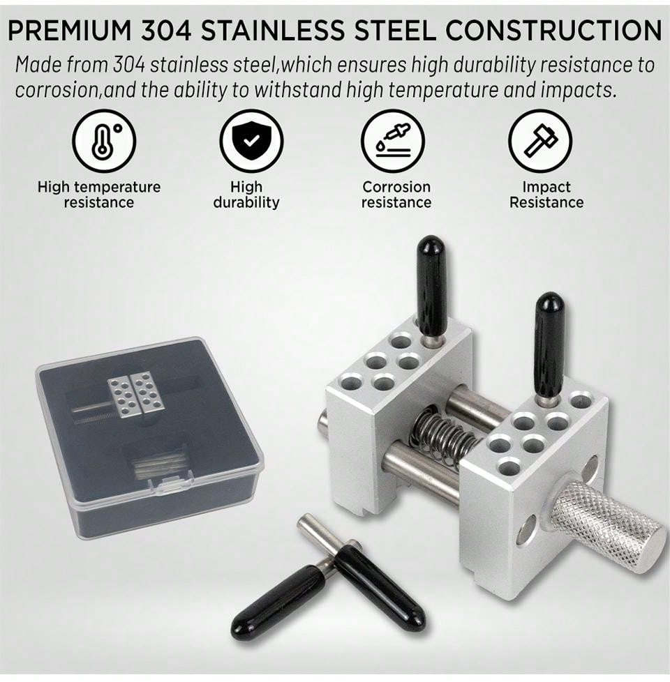DIY Craft Multi-Function Clamp 304 Stainless Steel Adjustable Vise ...