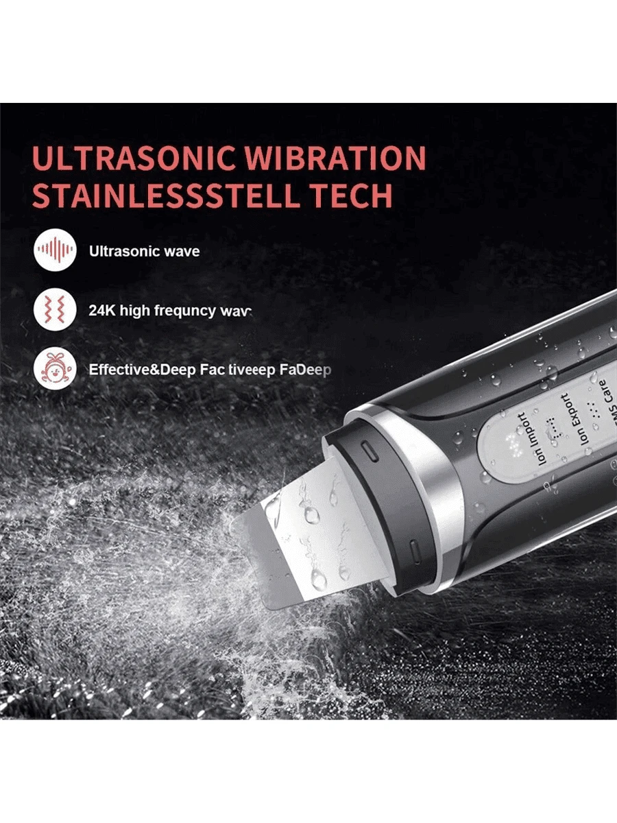 Beauty Care Equipment Facial Scraper Face Electric Ultrasound ...