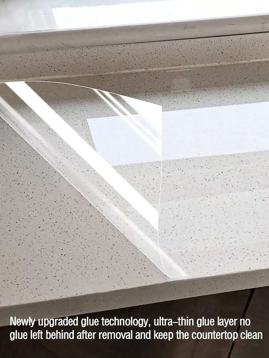 1 Roll High Clarity Protective Film, Sticky Kitchen Sticker Waterproof ...