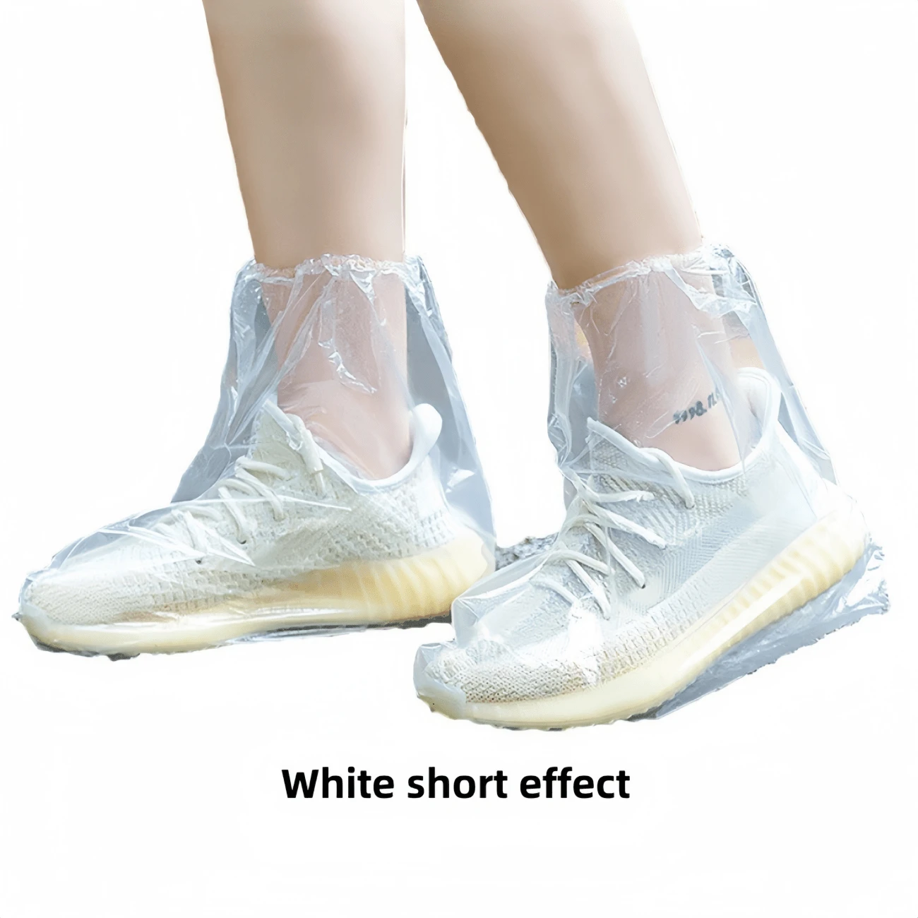 One-Time Unisex Waterproof & Anti-Slip Shoe Covers, Thick & Durable ...