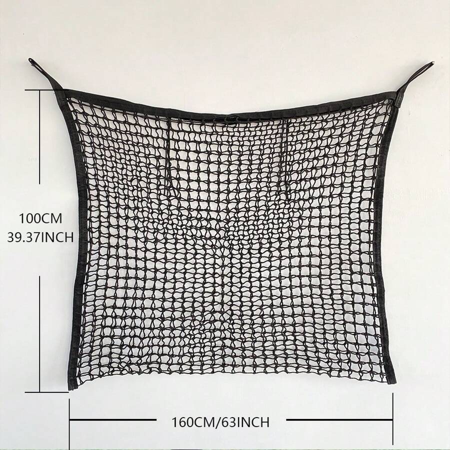 Slow Feed Hay Net - 1pc Easy-Fill, Fine Mesh Polyester - Large Opening ...