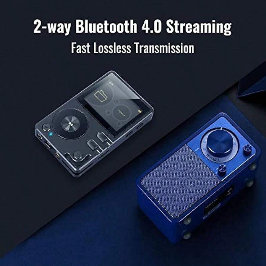 H2 HiFi MP3 Player With Bluetooth High Resolution Bluetooth MP3 Music ...