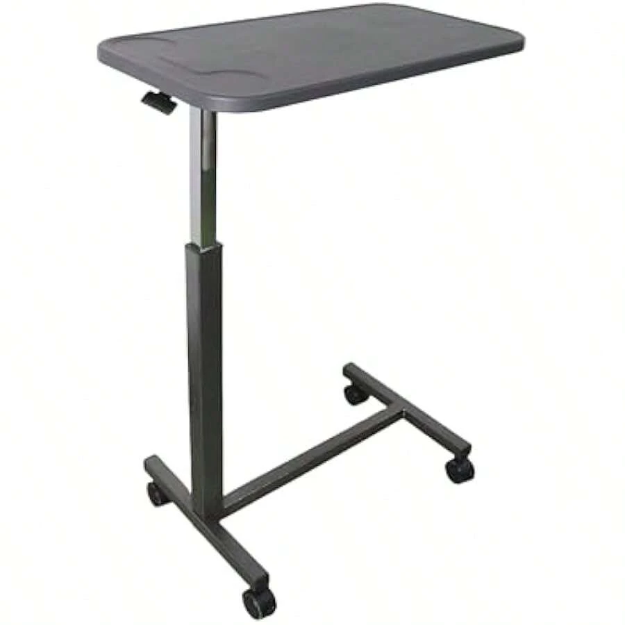 PEPE - Overbed Table With Wheels Sturdy Frame Disabled Table For Eating ...