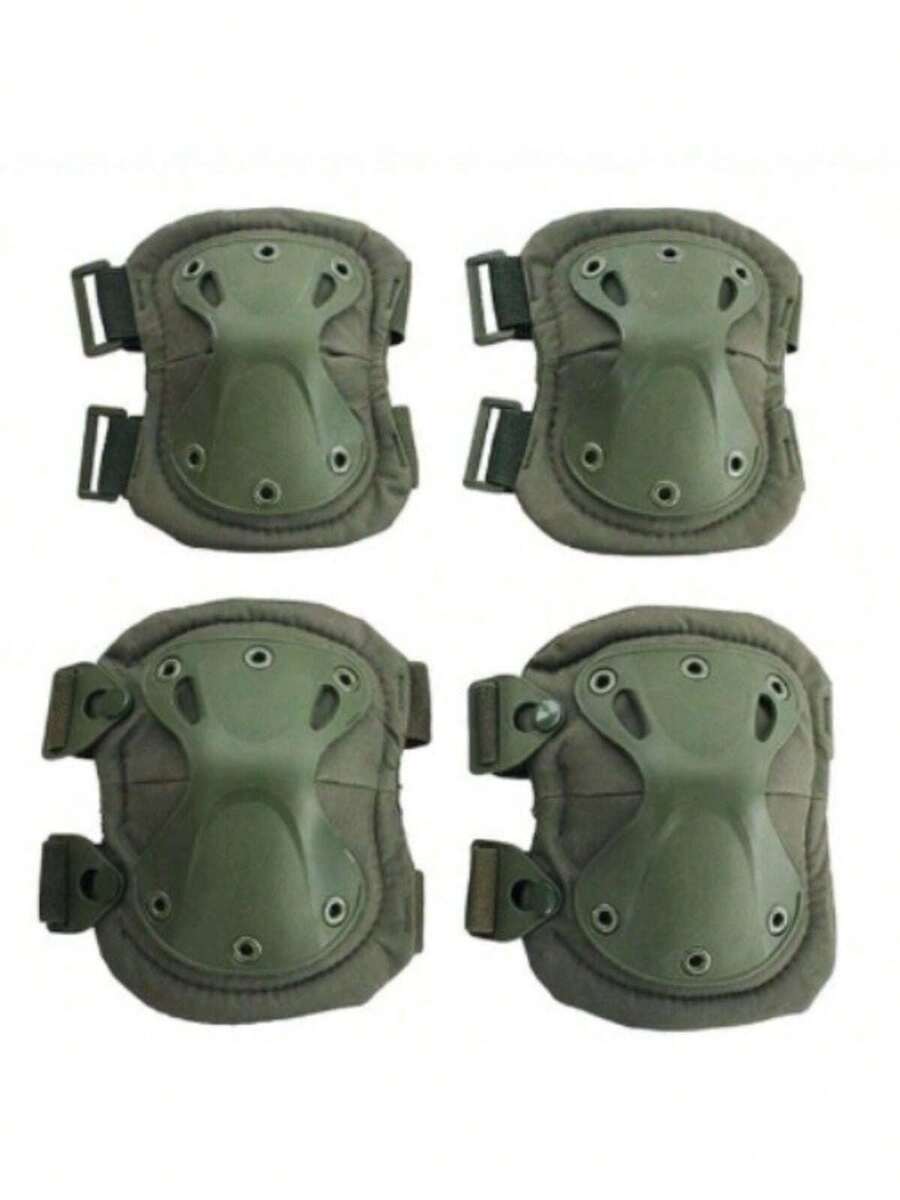 Operational Military Airsoft Knee And Elbow Pad Kit | SHEIN