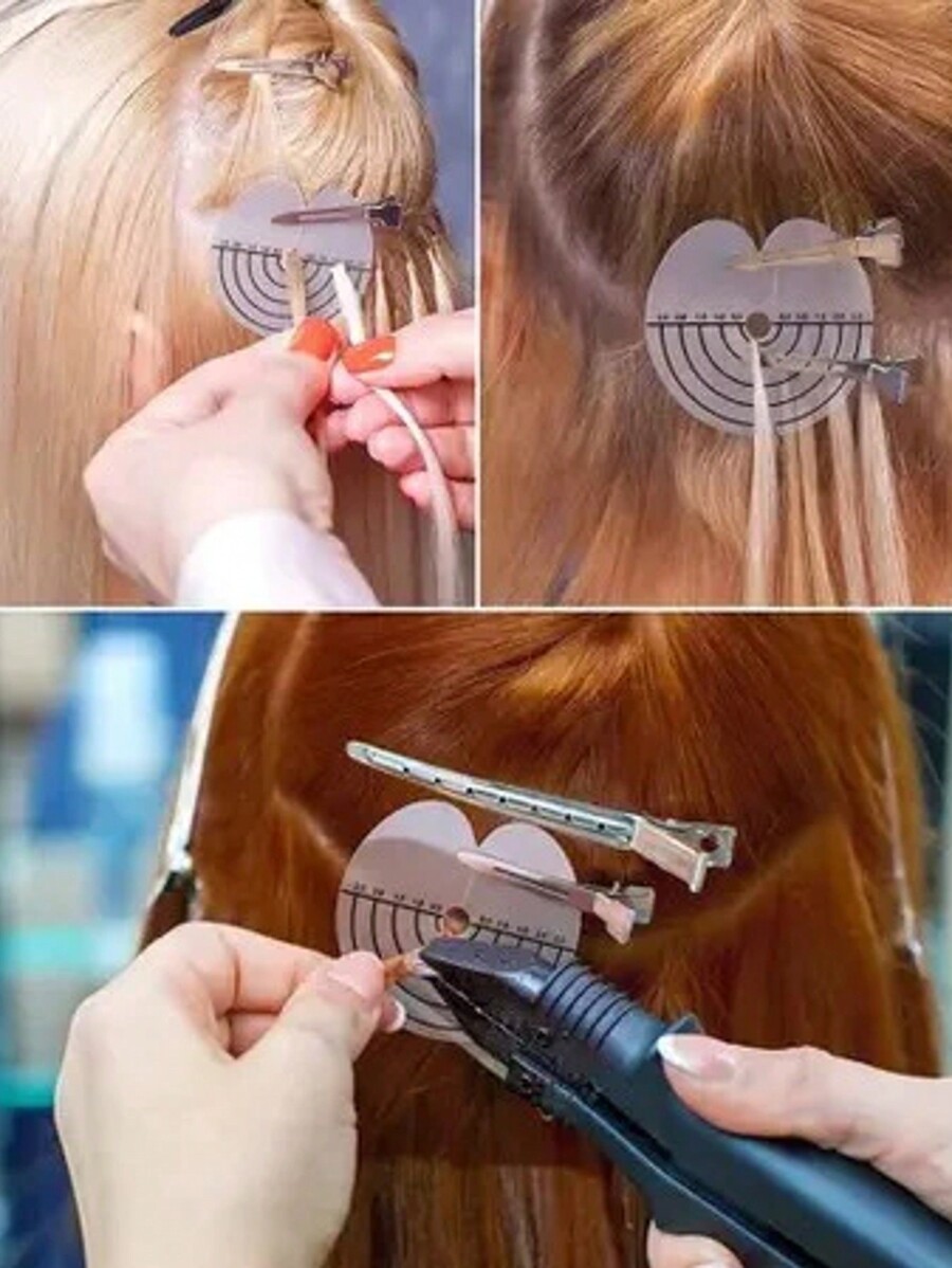 Kit 5un Separador De Mechas Para Aplicação De Mega Hair MegaLocks Salão ...