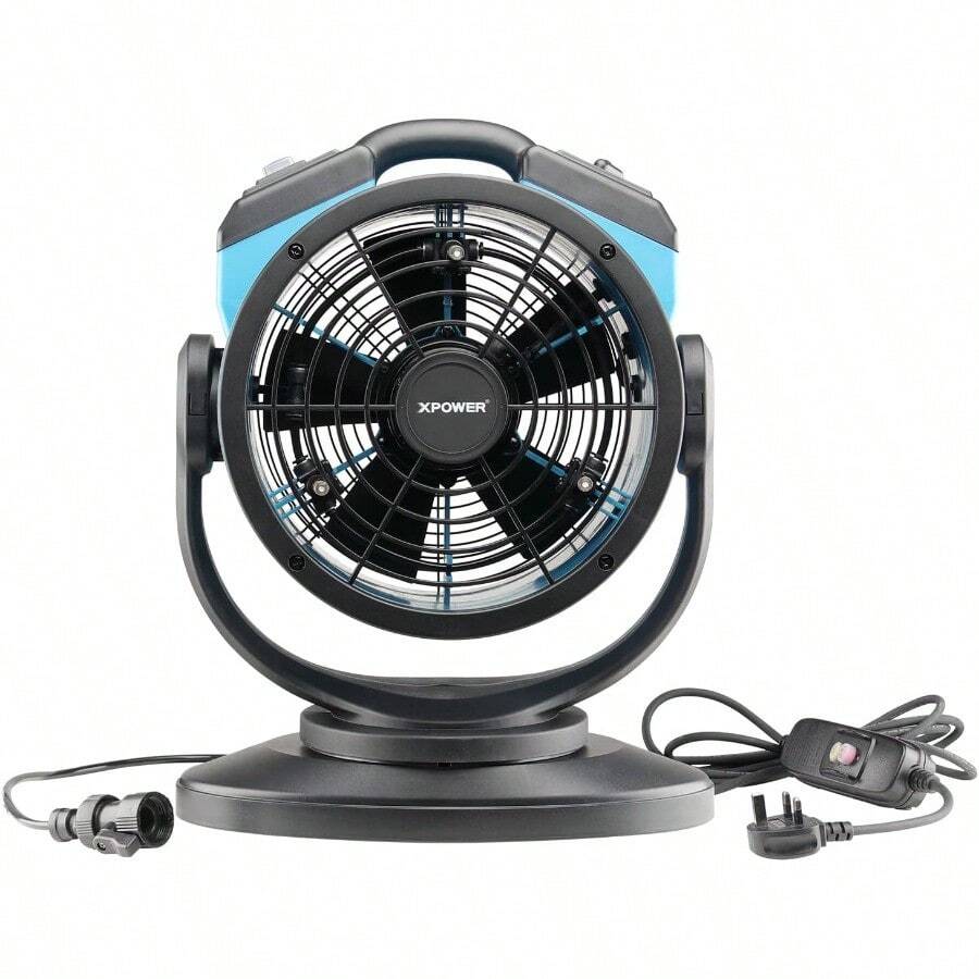 XPower Misting Fan Outdoor Cooling Oscillating Heavy Duty Powerful High ...