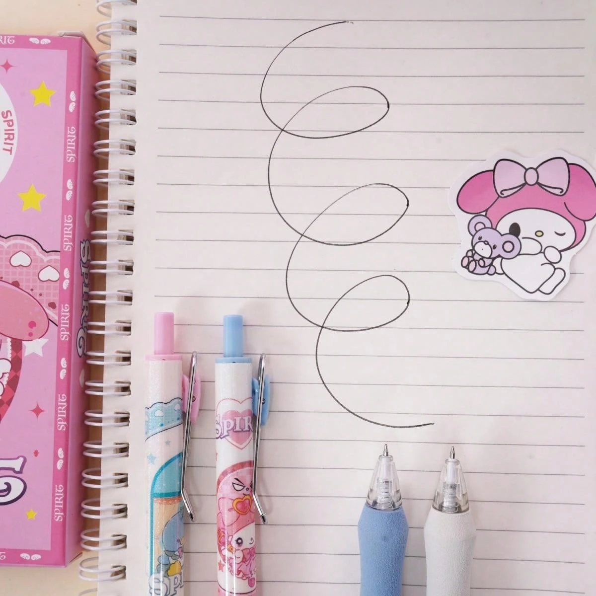 Sanrio New 0.5mm Soft Grip Sanrio Kuromi-Themed Neutral Pen, Smooth ...