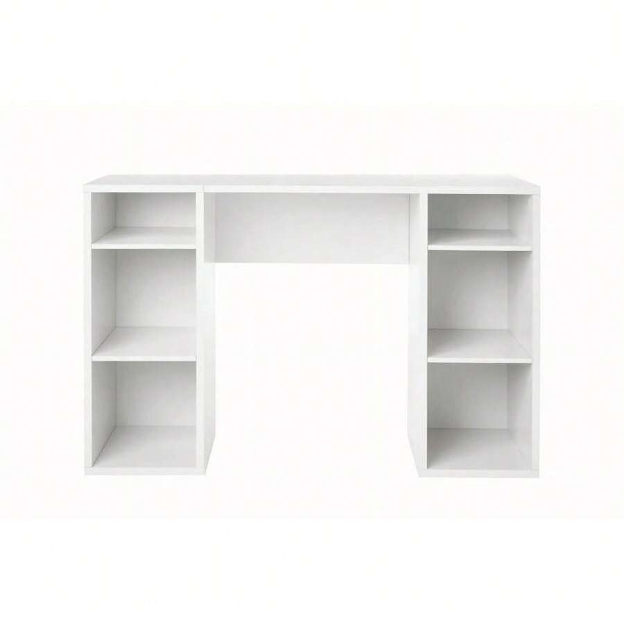 4-Cube Storage Desk, White Grain | SHEIN USA