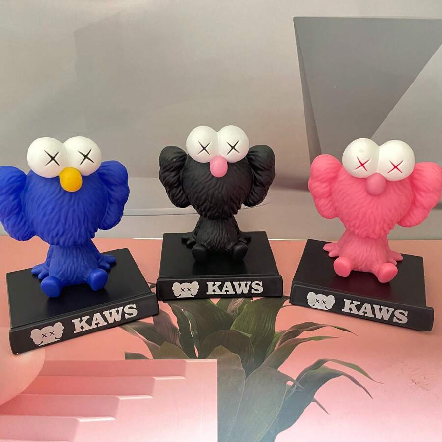 KAWS 1PC Cartoon KAWS Coss Hand-Made Internet Celebrity Doll Car ...