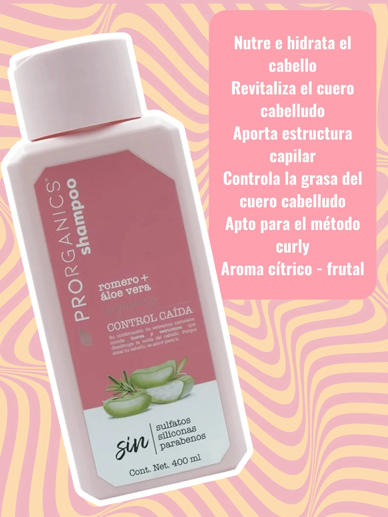 Shampoo Control Fall And Stimulate Hair-Rosemary And Aloe Vera-Organic ...