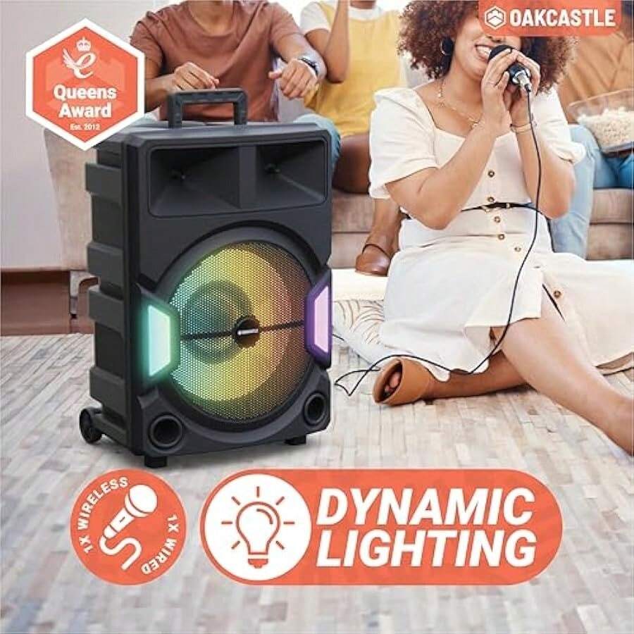 Portable Party Speaker | 2.0 Party Box Speaker 150W Power And 6H ...