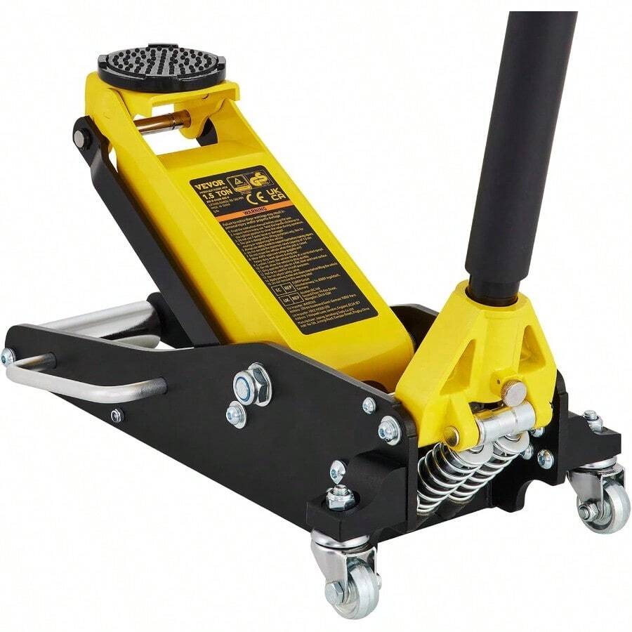 VEVOR Floor Jack 1.5 Ton Low Profile Floor Jack Aluminum And Steel ...