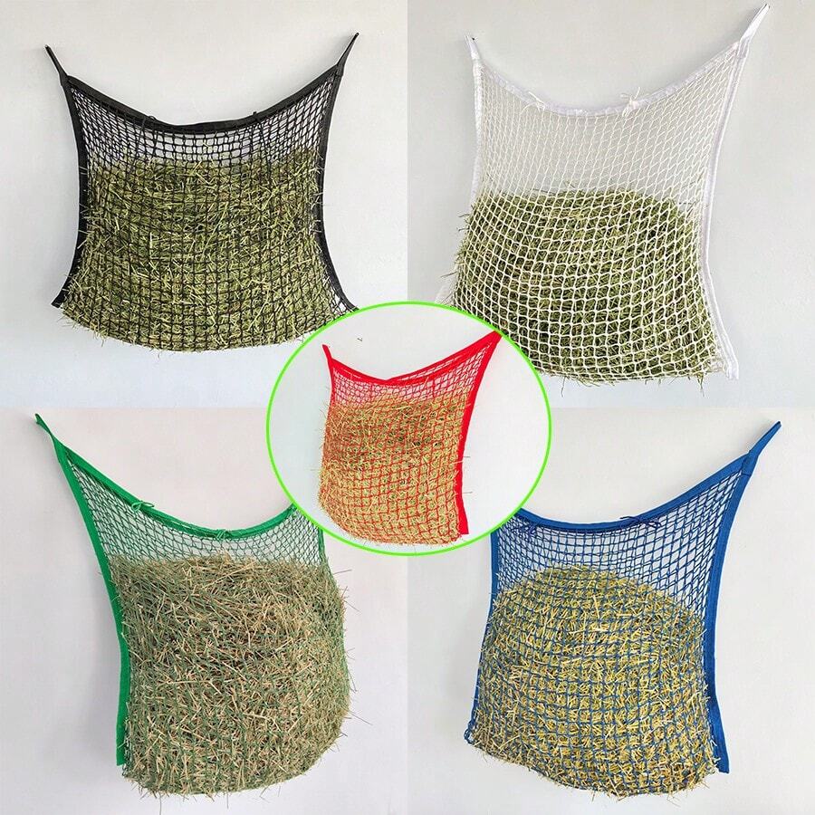 Durable Slow Feed Hay Net - 1pc Easy-Fill, Fine Mesh Polyester - Large ...