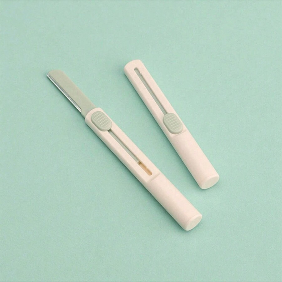 1pc Eyebrow Trimmer Portable Retractable Eyebrow Trimmer Micro Sharp ...