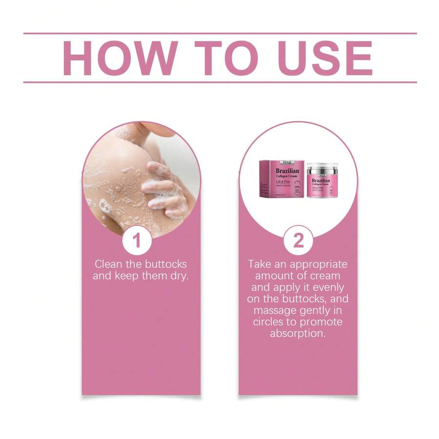 Hoygi Collagen Butt Cream Butt Care Lift Hydrating And Moisturizing ...