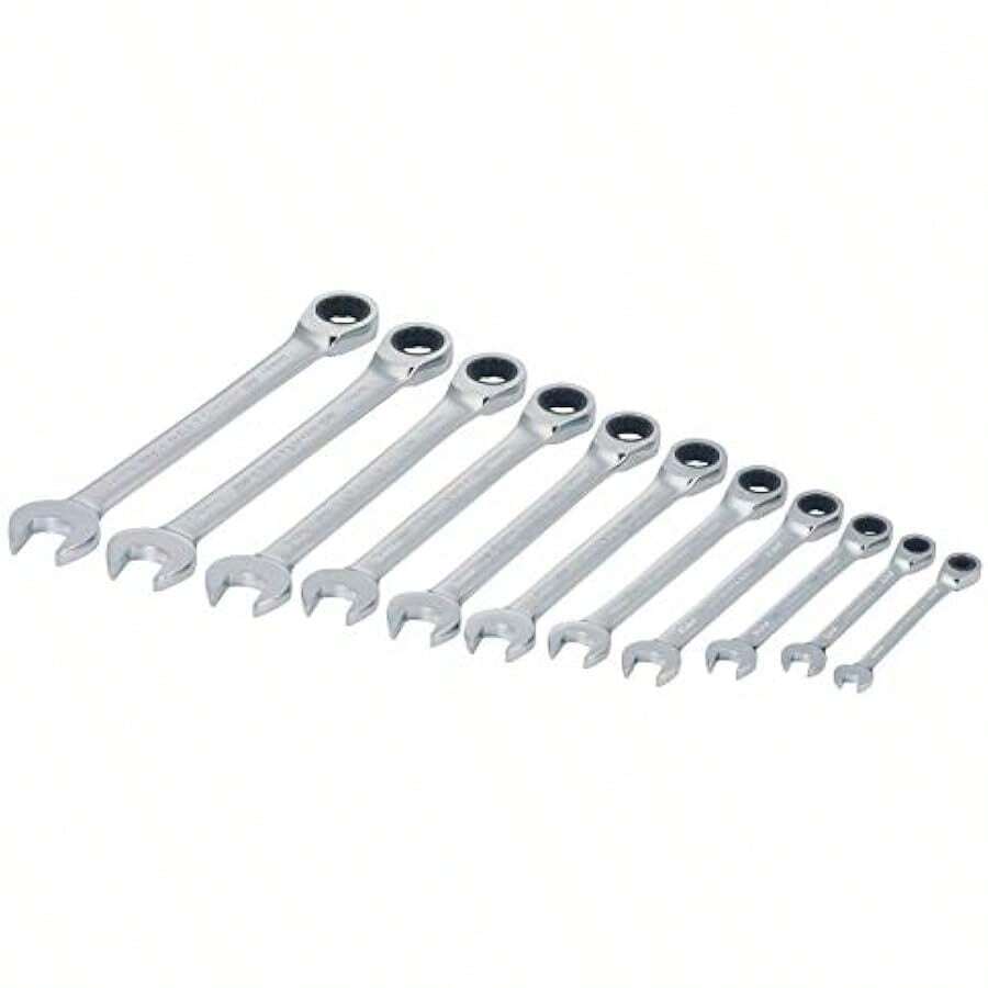 Craftsman CMMT87021 11-Piece 12-Point Metric Ratchet Wrench Set | SHEIN USA