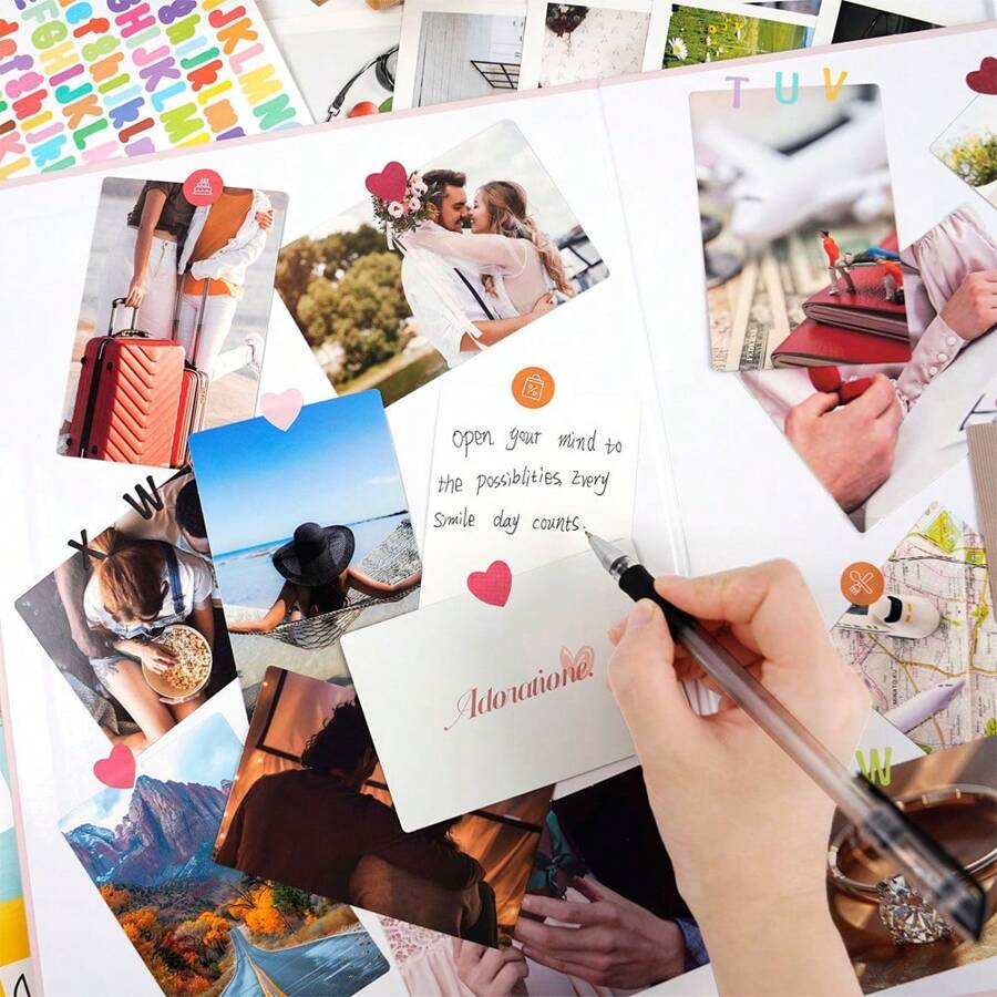 540 Stücke DIY Vision Board Buchset - beinhaltet Inspirationskarten und ...