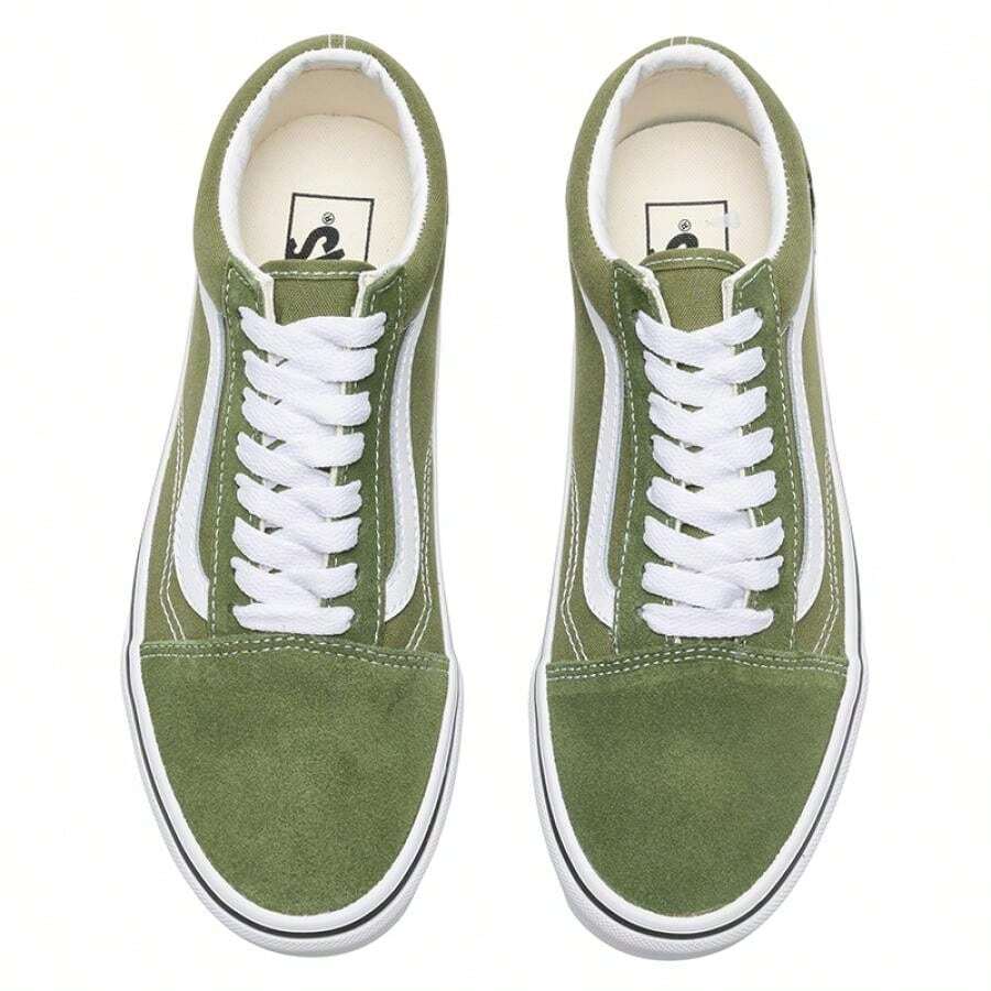 Vans Unisex Old Skool Low-Top Canvas Shoes VN000CT8CIB | SHEIN UK