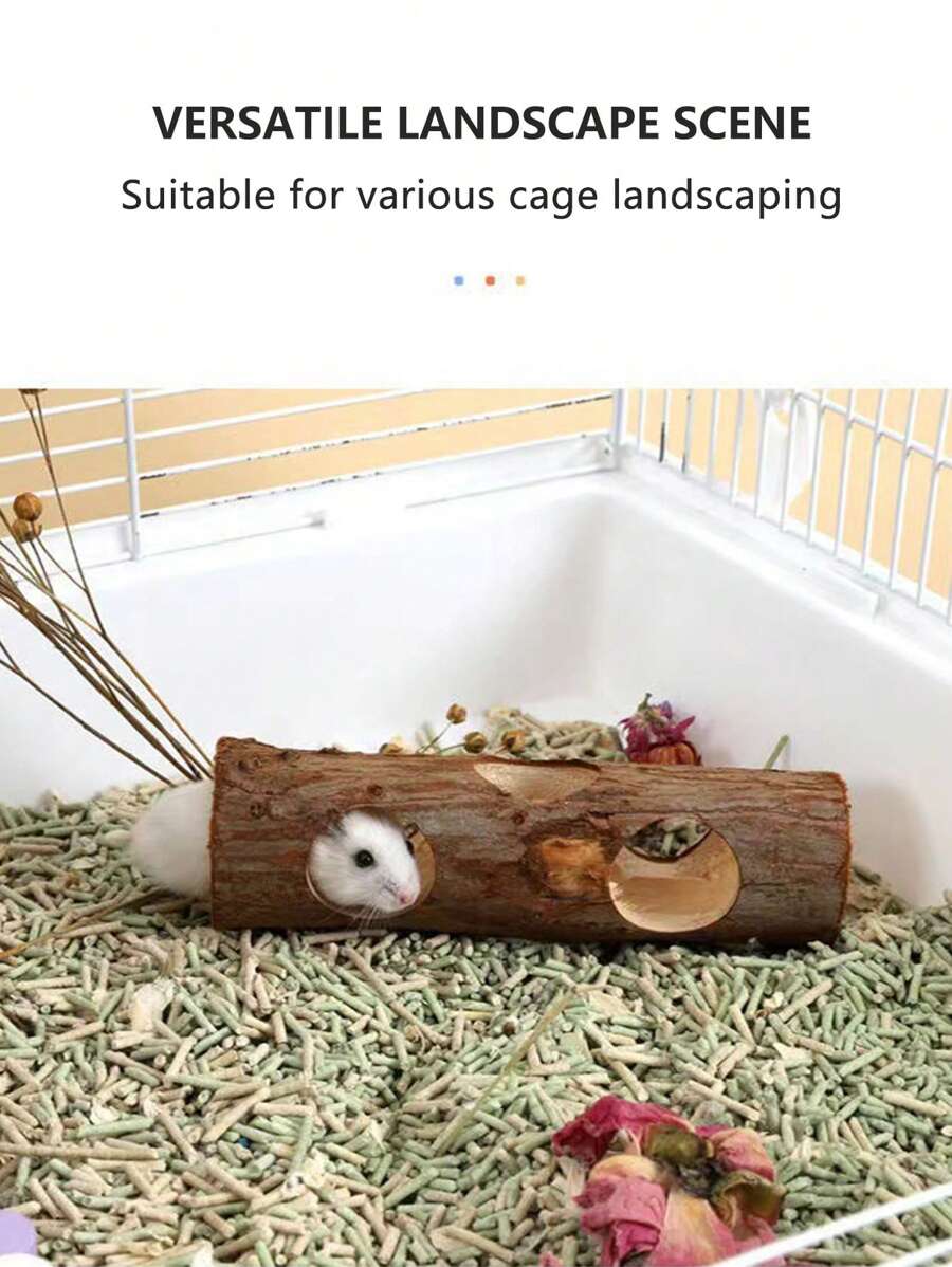 Hamster Tree Hole Toys To Avoid The Nest House Golden Bear Cage ...