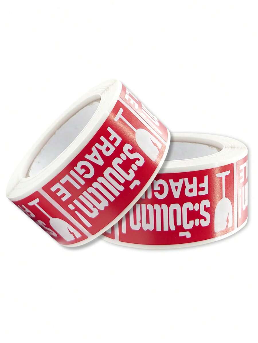 1 Roll Fragile Warning Labels, Stickers For Handling Delicate Items ...