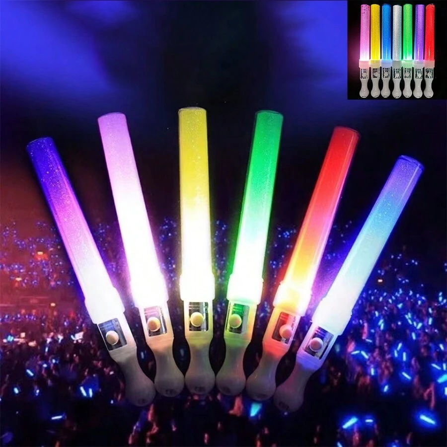 Bright LED Glow Stick - Perfect For Parties, Concerts, And Nighttime ...