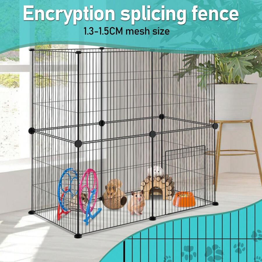 Cecaylie Outdoor Enclosure, Wire Enclosure, Run Enclosure For Rabbits ...