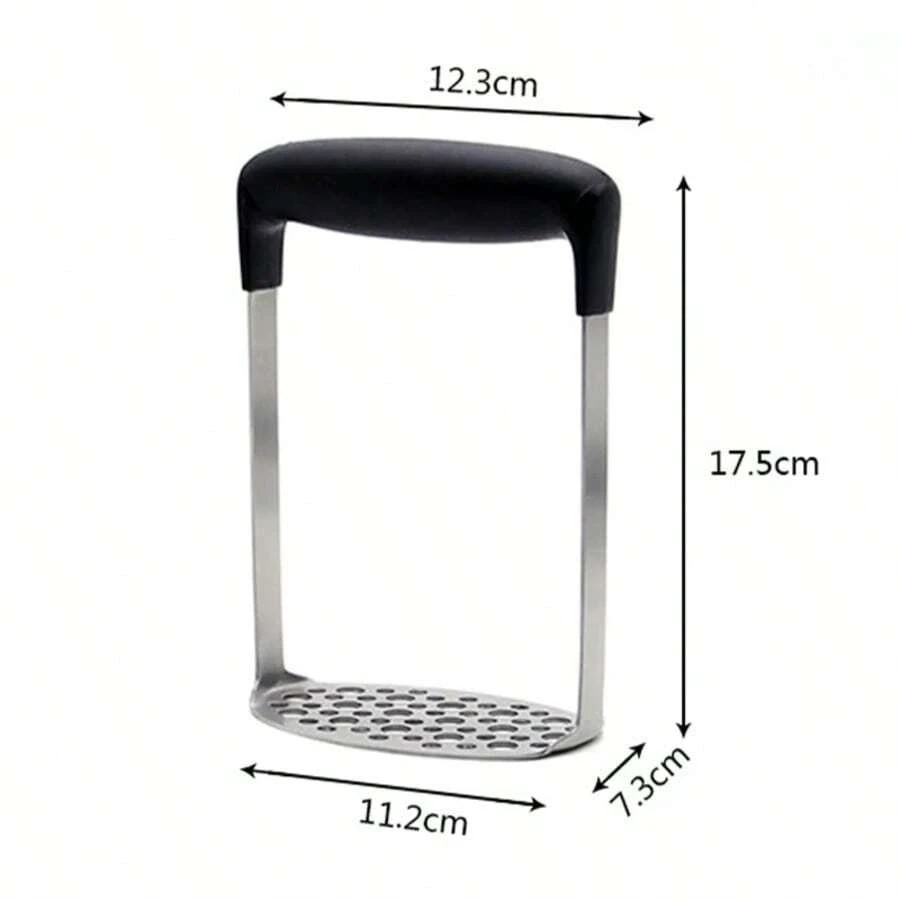 Stainless Steel Potato Pusher Pressed Potato Masher Ricer Puree Fruit ...