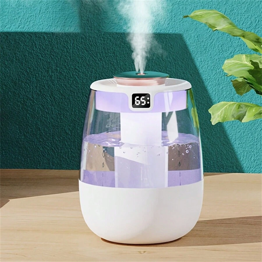2.2L Large Capacity Humidifier USB Double Spray Humidifier Small ...