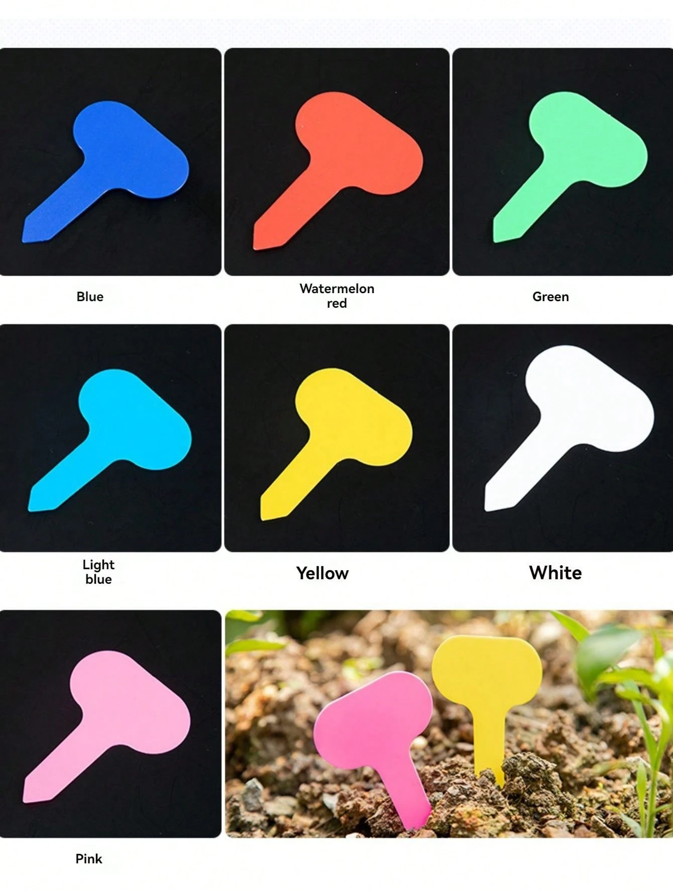 100 Pieces Of Garden Label Plant Classification Classification Label ...