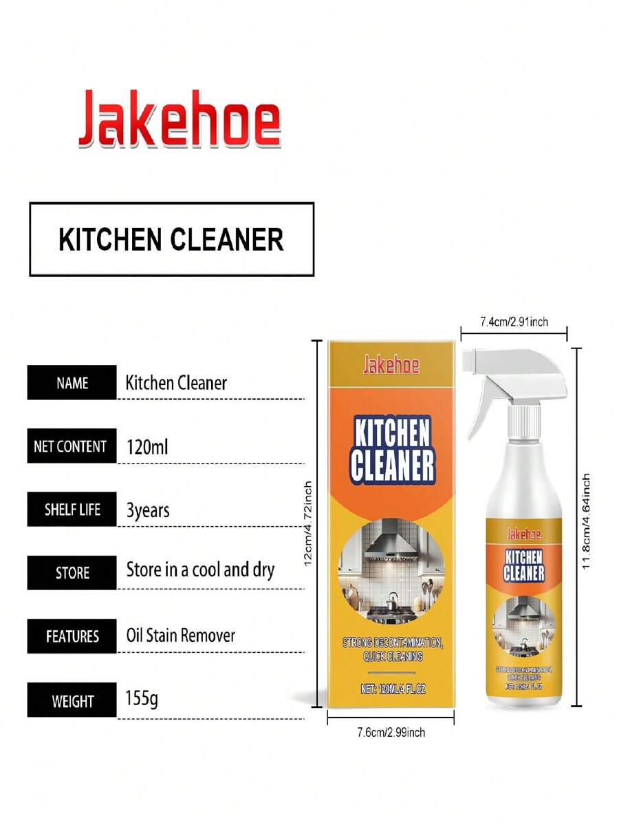 Multi-Purpose Kitchen Degreasing Cleaner, Effective For Removing Oil ...