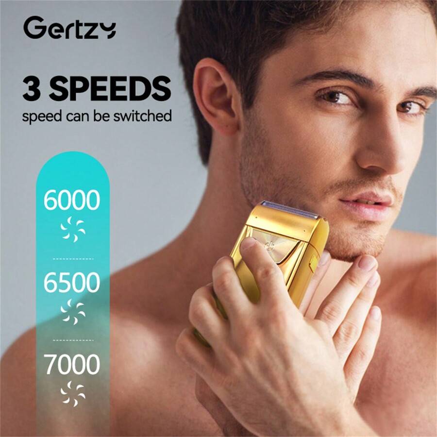 1 Set Electric Shaver For Men Foil Shaver Reciprocating Blades Razor ...