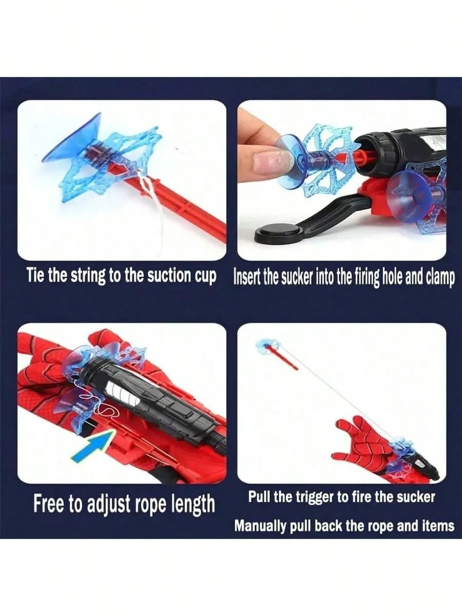 2025 New Product - 1set Spider Hand Launcher - Extra Long Range ...