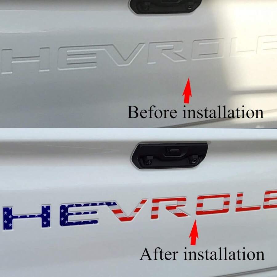 Tailgate Insert Letters Compatible With 2019 2020 2021 2022 2023 2024 ...