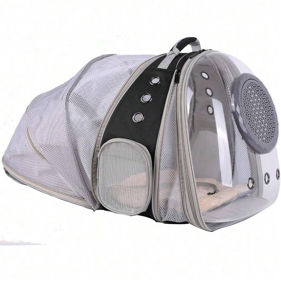 Dual Expandable Cat Backpack Carrier, Fit Up To 20 Lbs, Expandable Pet ...
