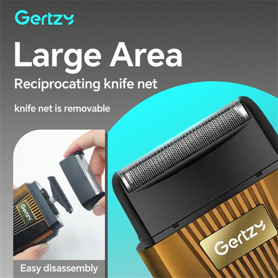 Waterproof Electric Shavers Razors Professional Electric Beard Trimmer ...