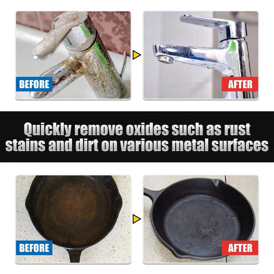 2pcs 60g Metal Polishing Paste Kitchen Utensils Sink Stainless Steel ...