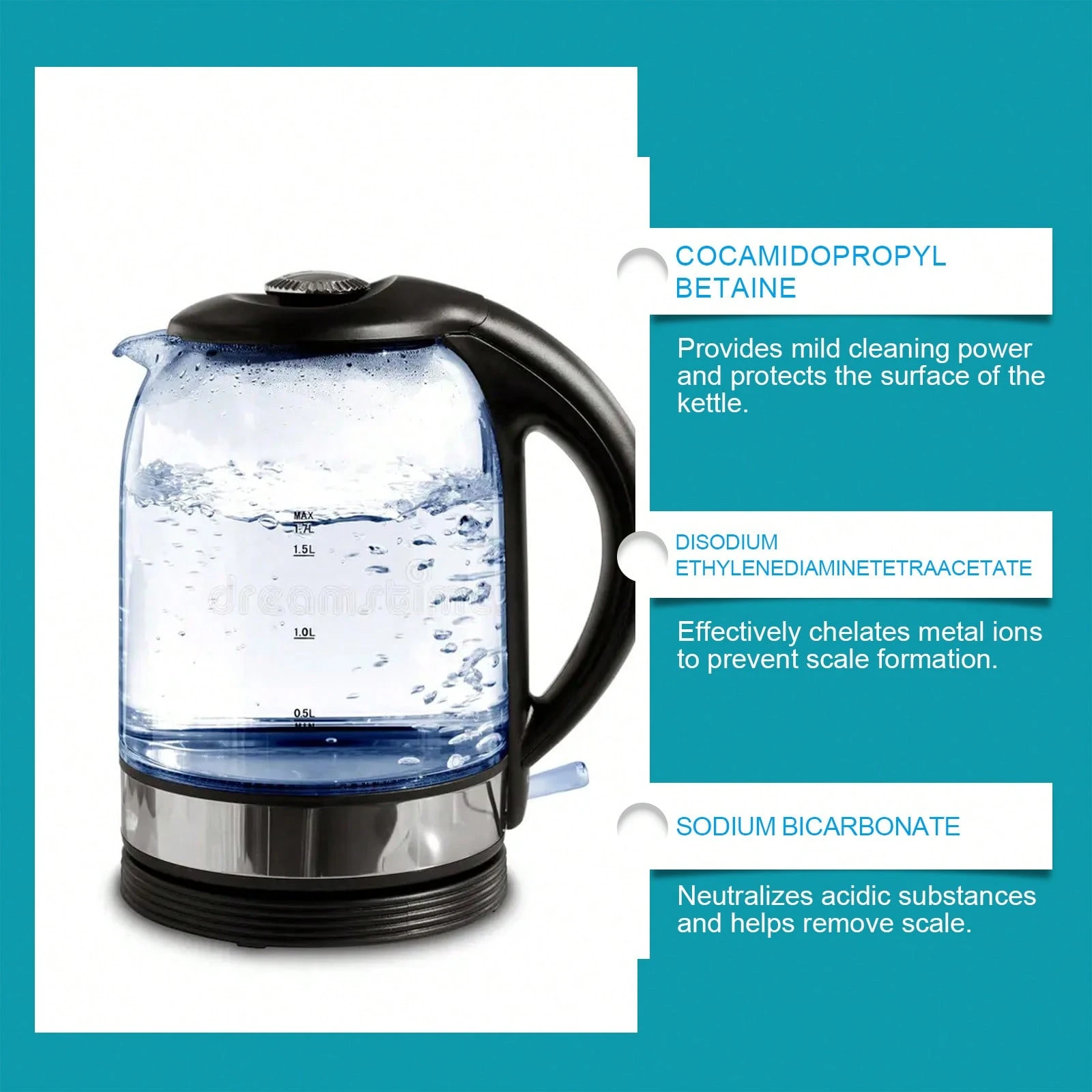 Jakehoe Kettle Descaling Powder Electric Kettle Cleaning Descaling ...