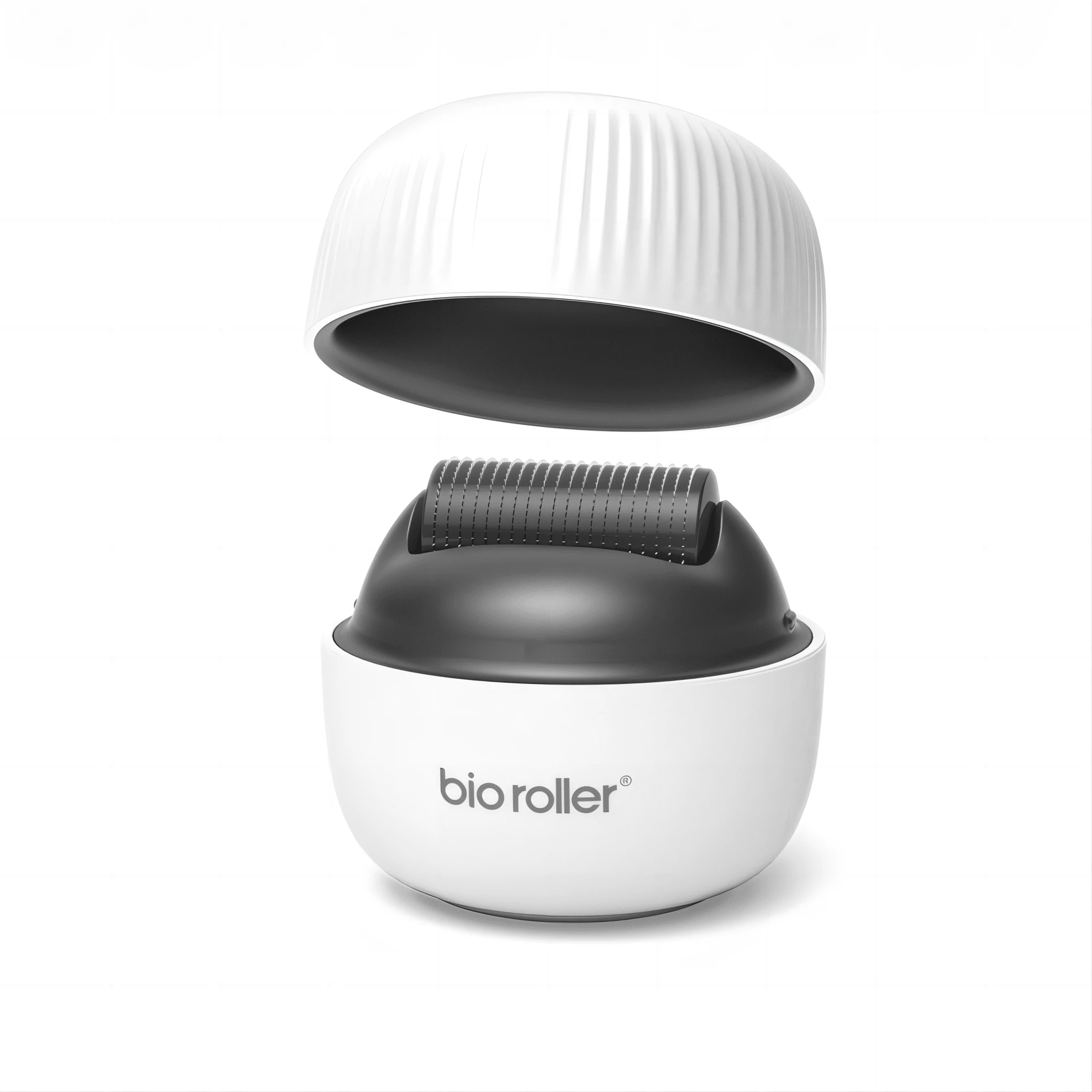 Derma Face Roller,1200 Pins Microneedling Derma Roller, Titanium Fine ...