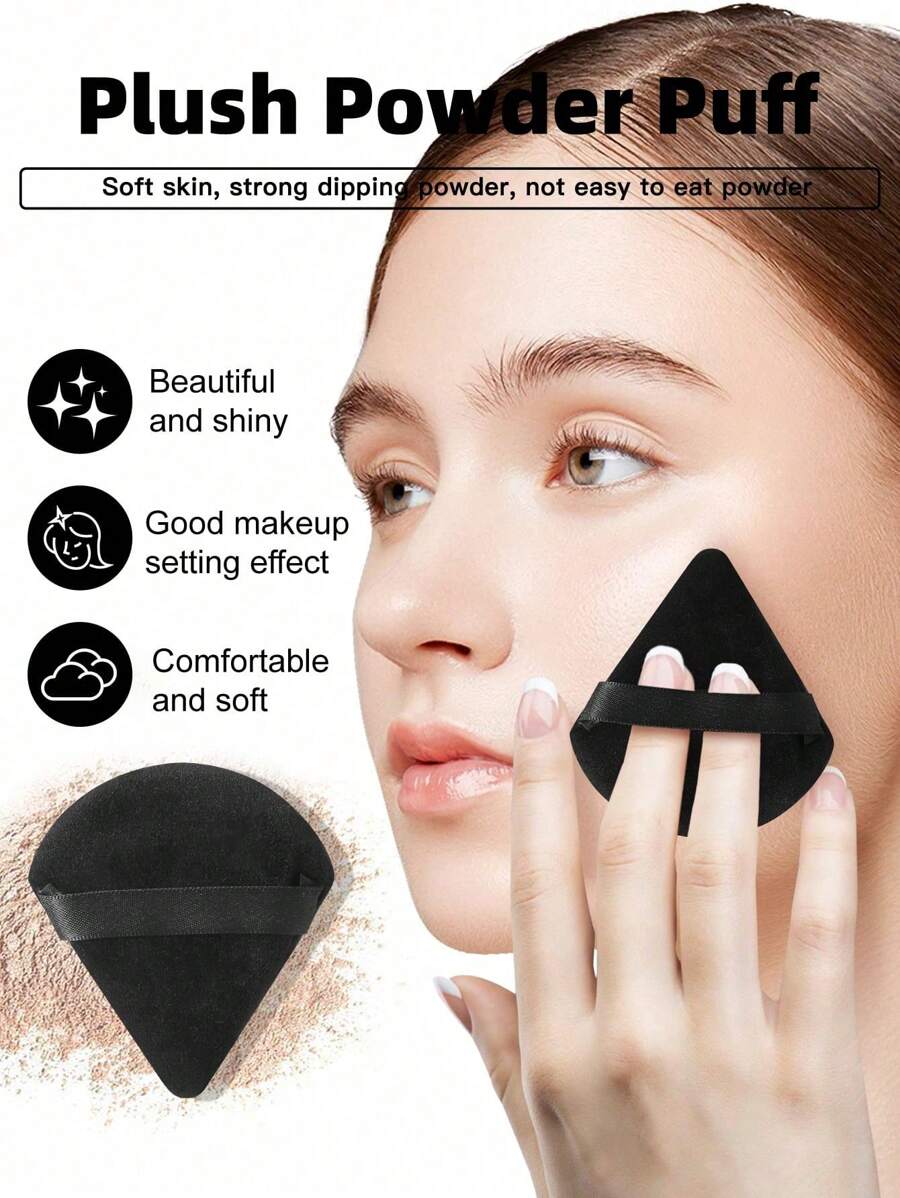 24 Pieces/12 Pieces/10 Pieces/1 Piece Makeup Powder Puff Set, Including ...