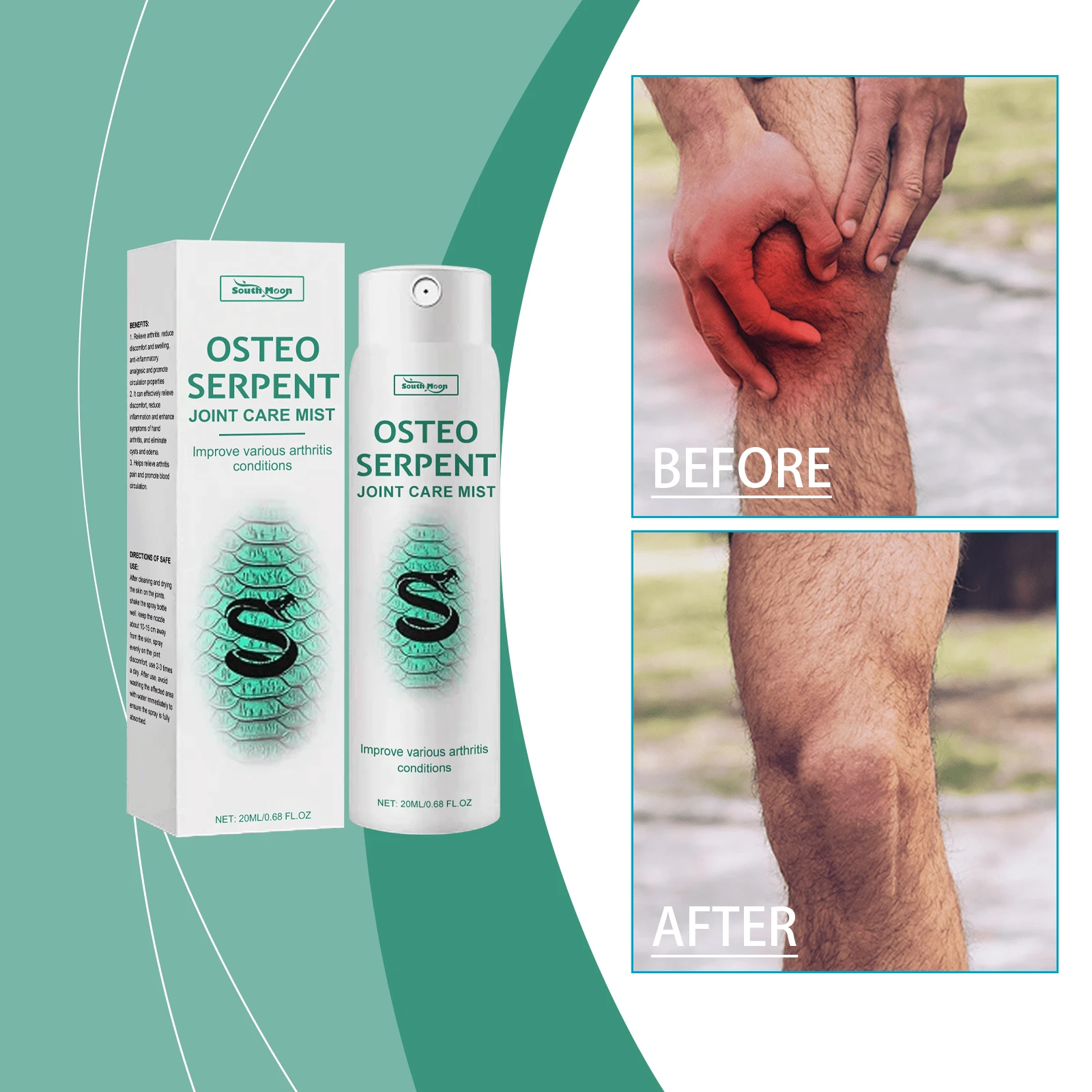 South Moon Body Treatment Spray To Relieve Wrist Knee Waist And ...